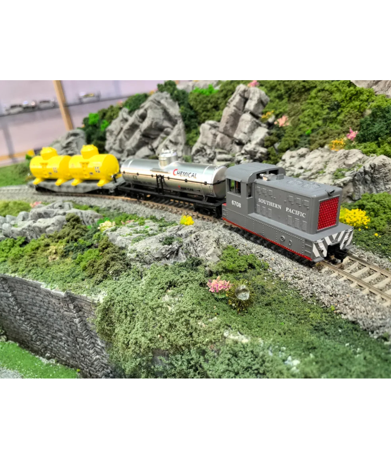 Железная дорога HANFLY набор с подложкой Metal Model Train, аналоговое ...